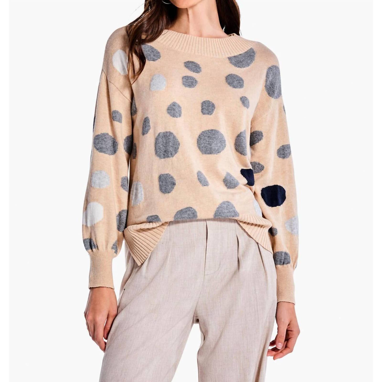 NIC + ZOE Sweet Spot Sweater In Neutral Multi | Grailed
