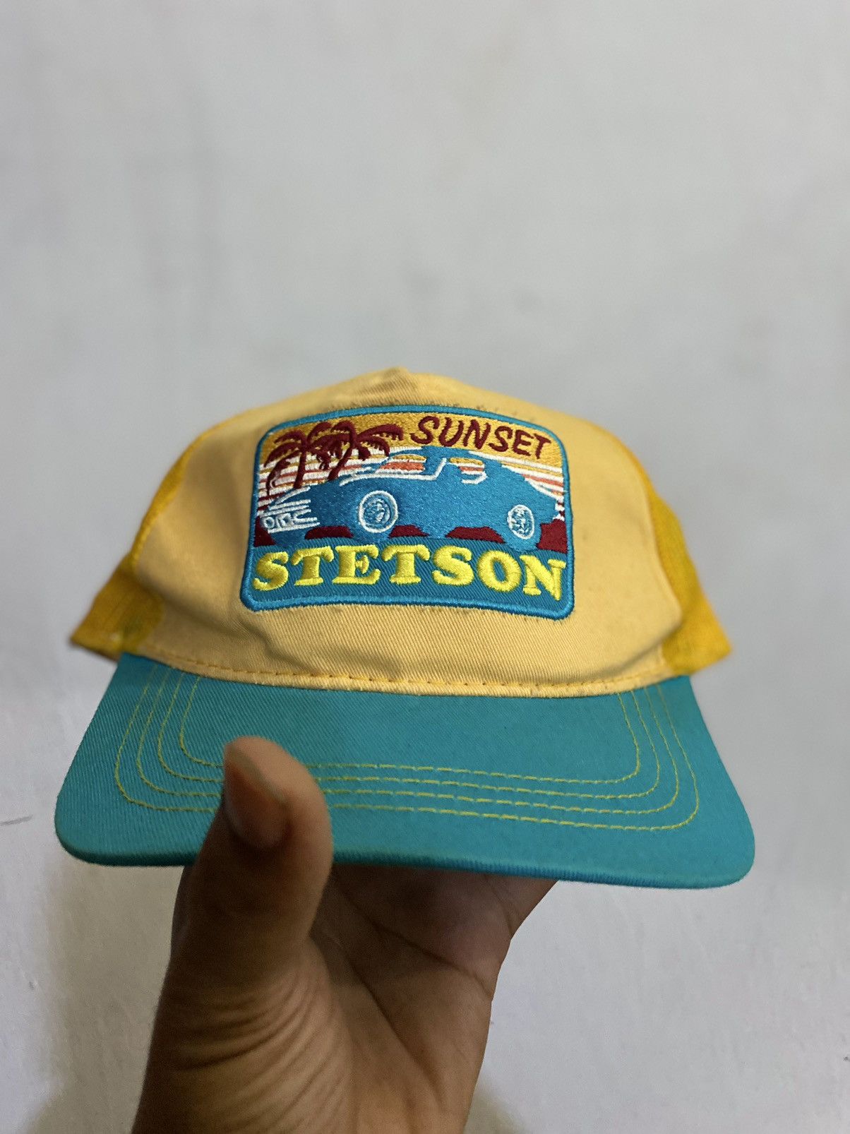 Rare × Stetson × Trucker Hat RARE SUNSET STETSON TRUCKER #SKU-160 | Grailed
