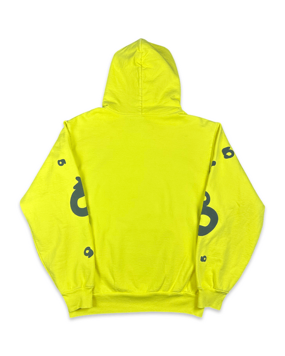 Designer SP5DER Beluga Star Puff Print Gold Hoodie Spider Worldwide ...