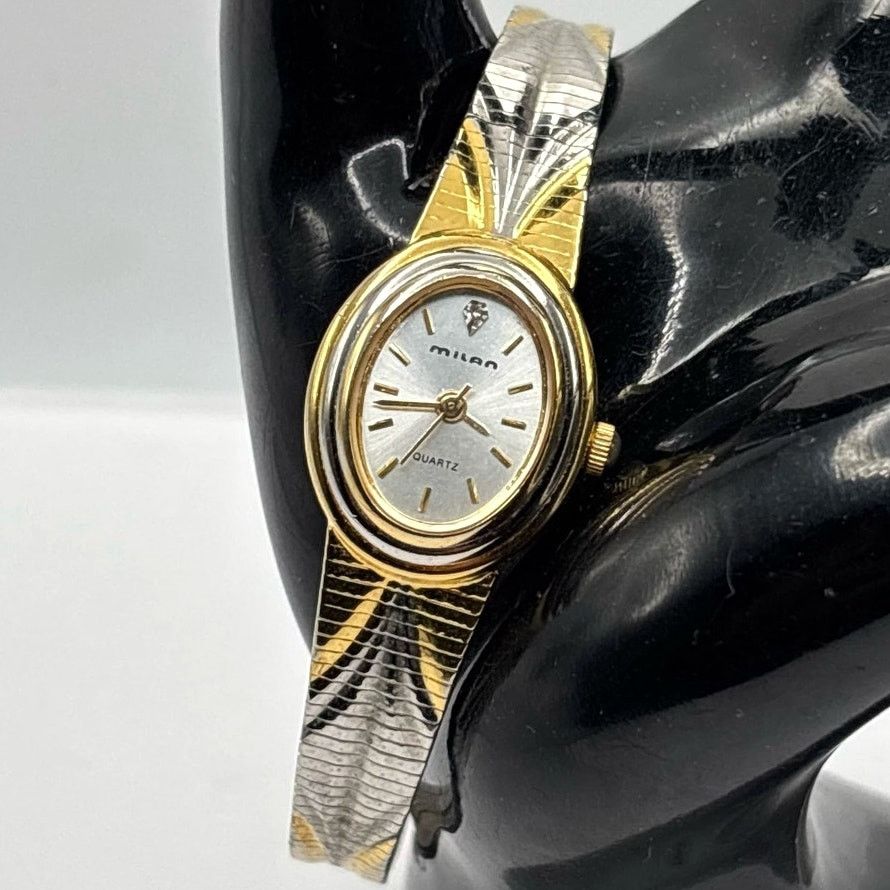 Other Vintage Gold & Silver Milan Watch | Grailed