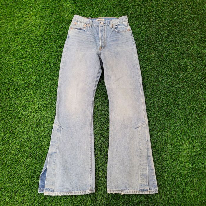 Levi's Vintage LEVIS Ribcage Split Flared Jeans Women 28x32 Bell ...