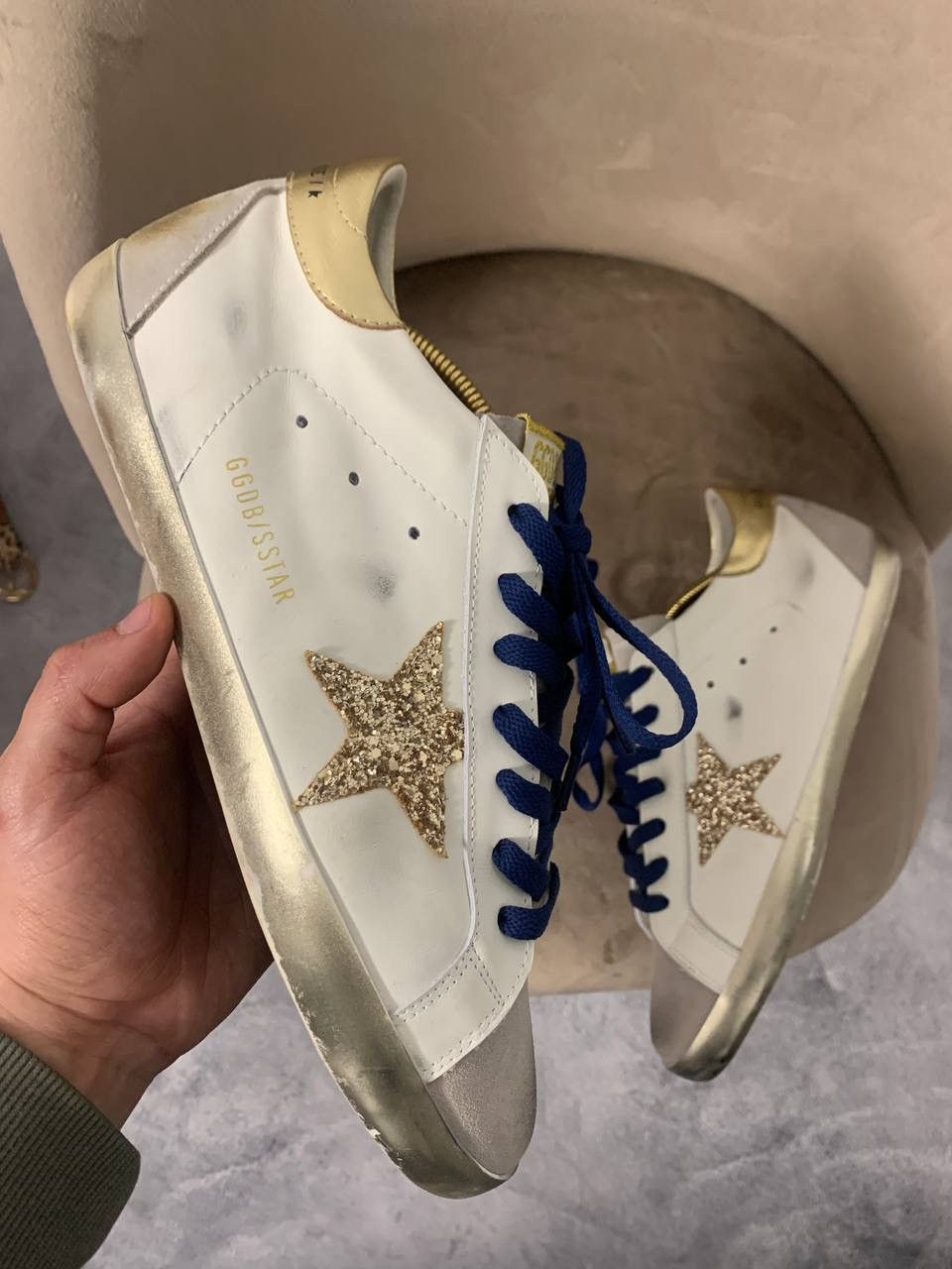 Golden Goose × Luxury Goolden Goose Superstar Leather Low Top Sneakers ...