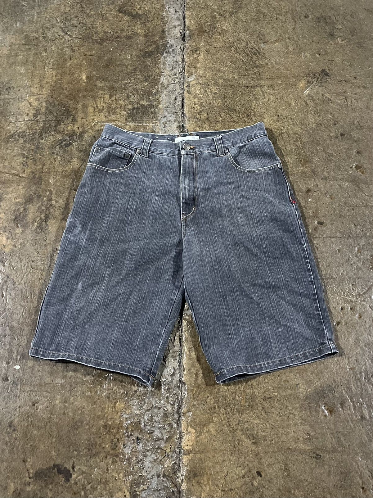 Affliction × JNCO × Vintage Crazy Vintage Y2K Baggy Skater Jorts Grunge ...