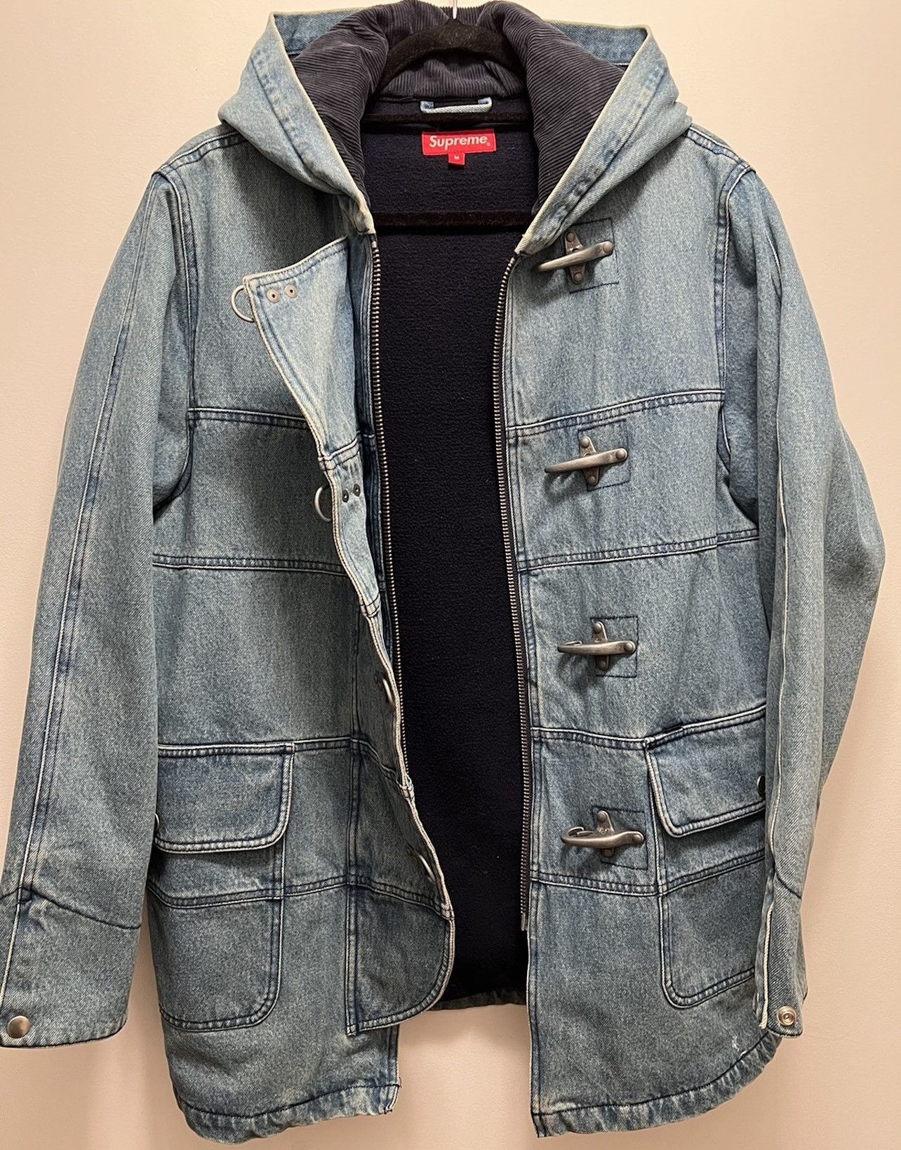 Supreme Denim Fireman jacket | Grailed