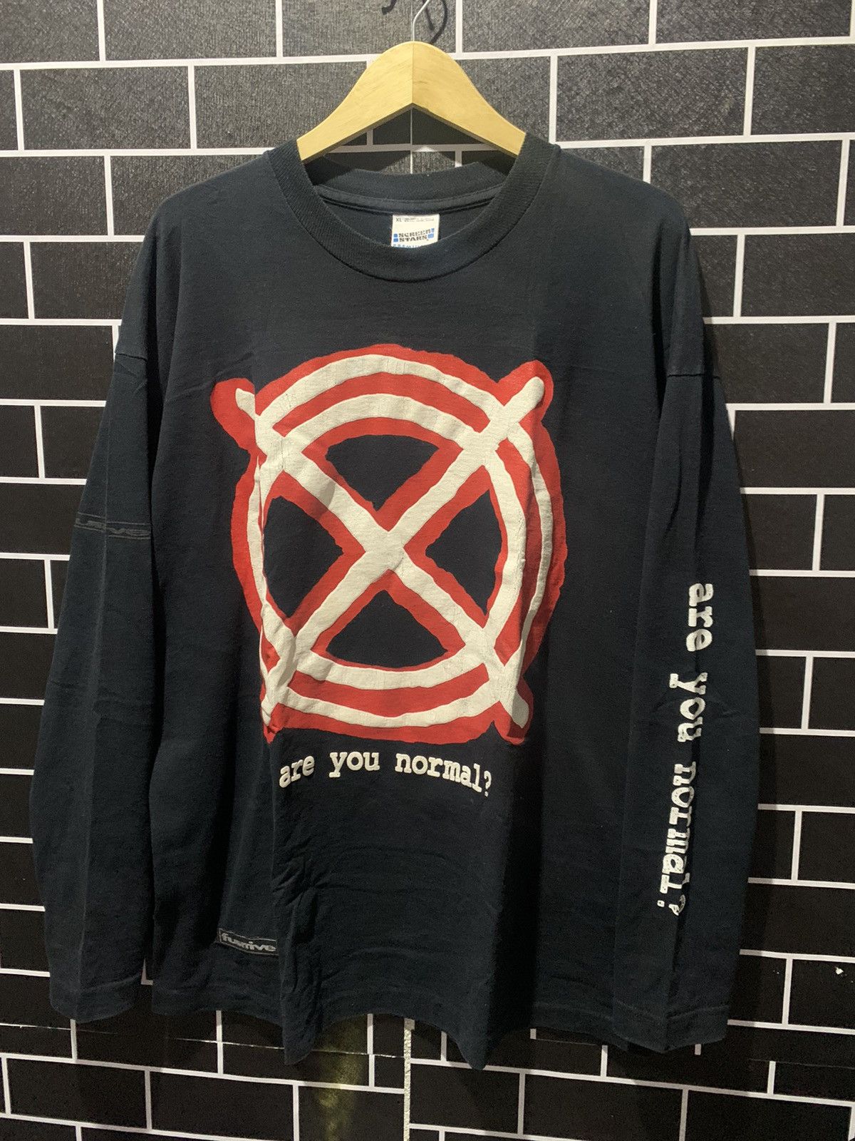 Band Tees × Vintage Vintage Neds Atomic Dustbin Are You Normal Ls | Grailed