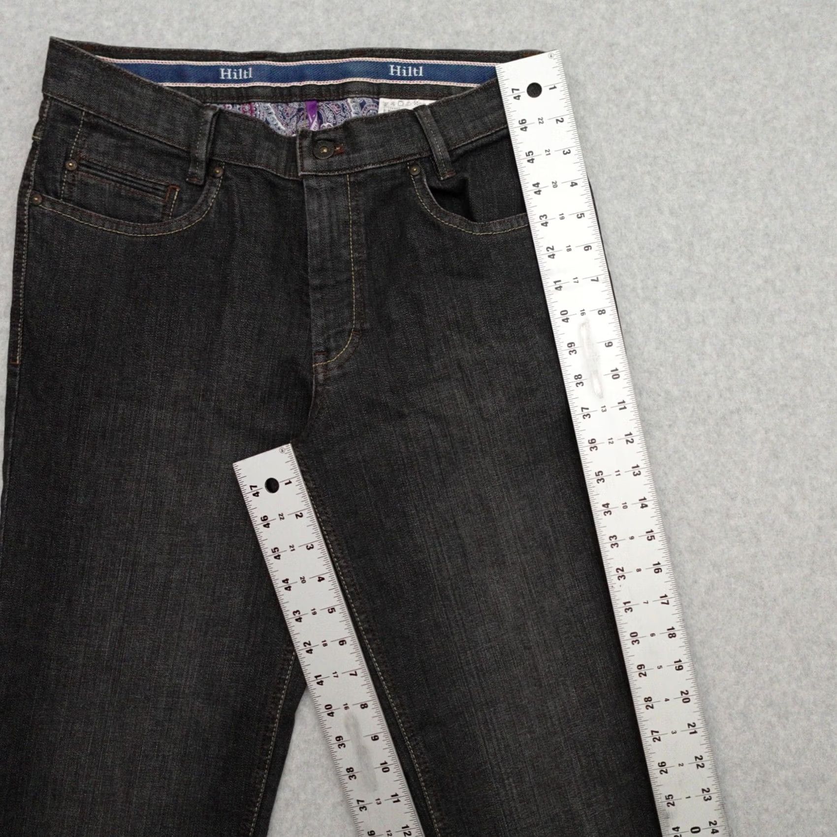 Vintage Hiltl Jeans Men's 33x29 Vintage Contemporary Fit 33 Color Gray ...