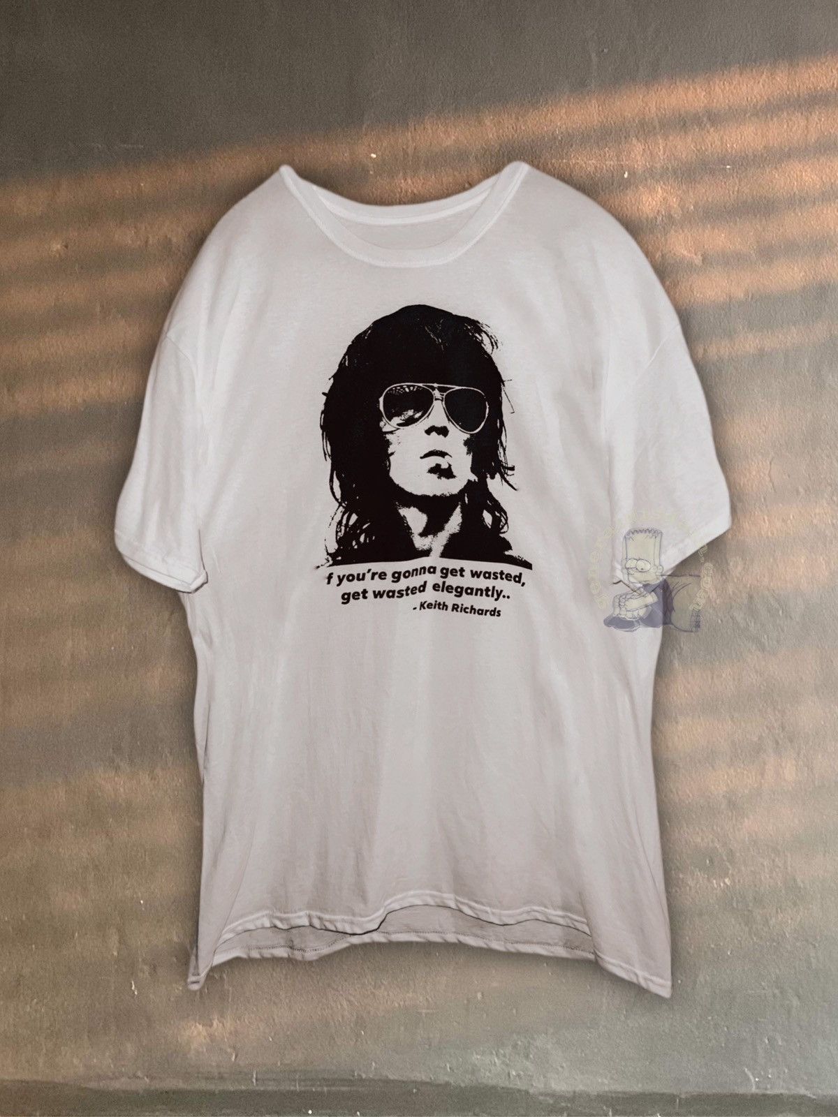 Band Tees × Vintage Keith Richard’s vintage get wasted elegantly soft ...