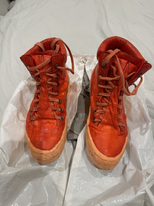 Carol Christian Poell Prosthetic protected kangaroo leather drip ...