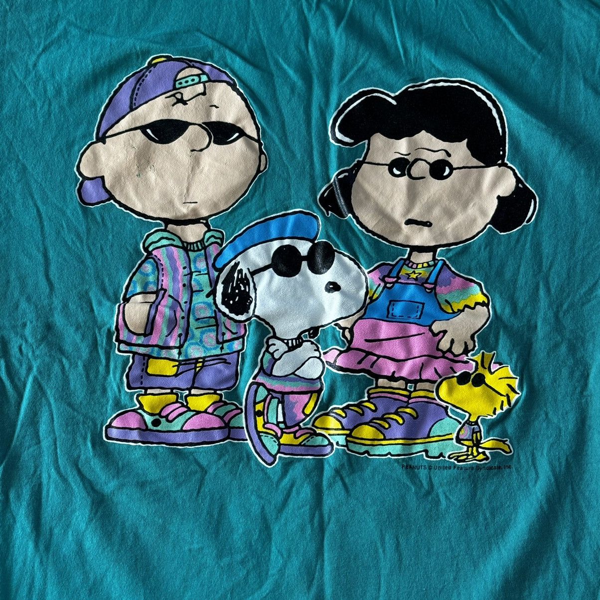 Vintage Vintage Charlie Brown Peanuts hip hop rap tee | Grailed
