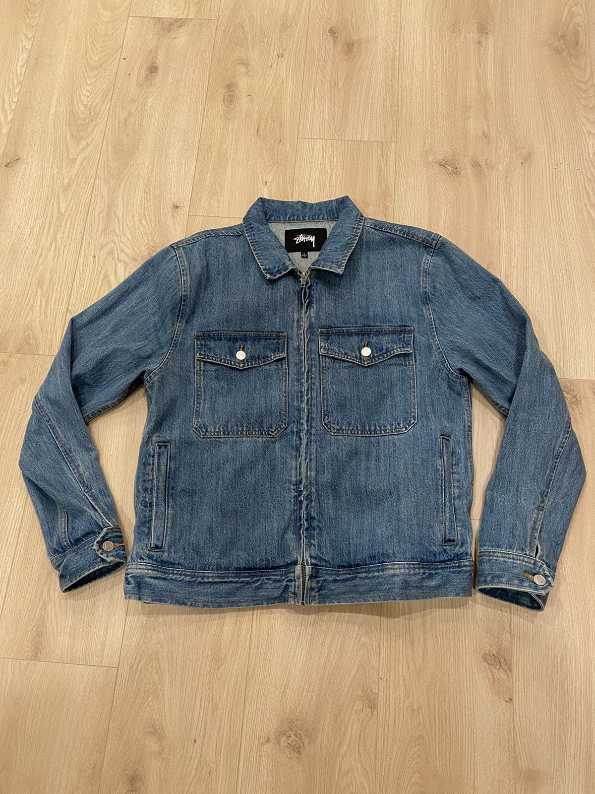 Stussy Stüssy Denim Trucker Jacket | Grailed Stussy Stüssy Denim Trucker Jacket | Grailed