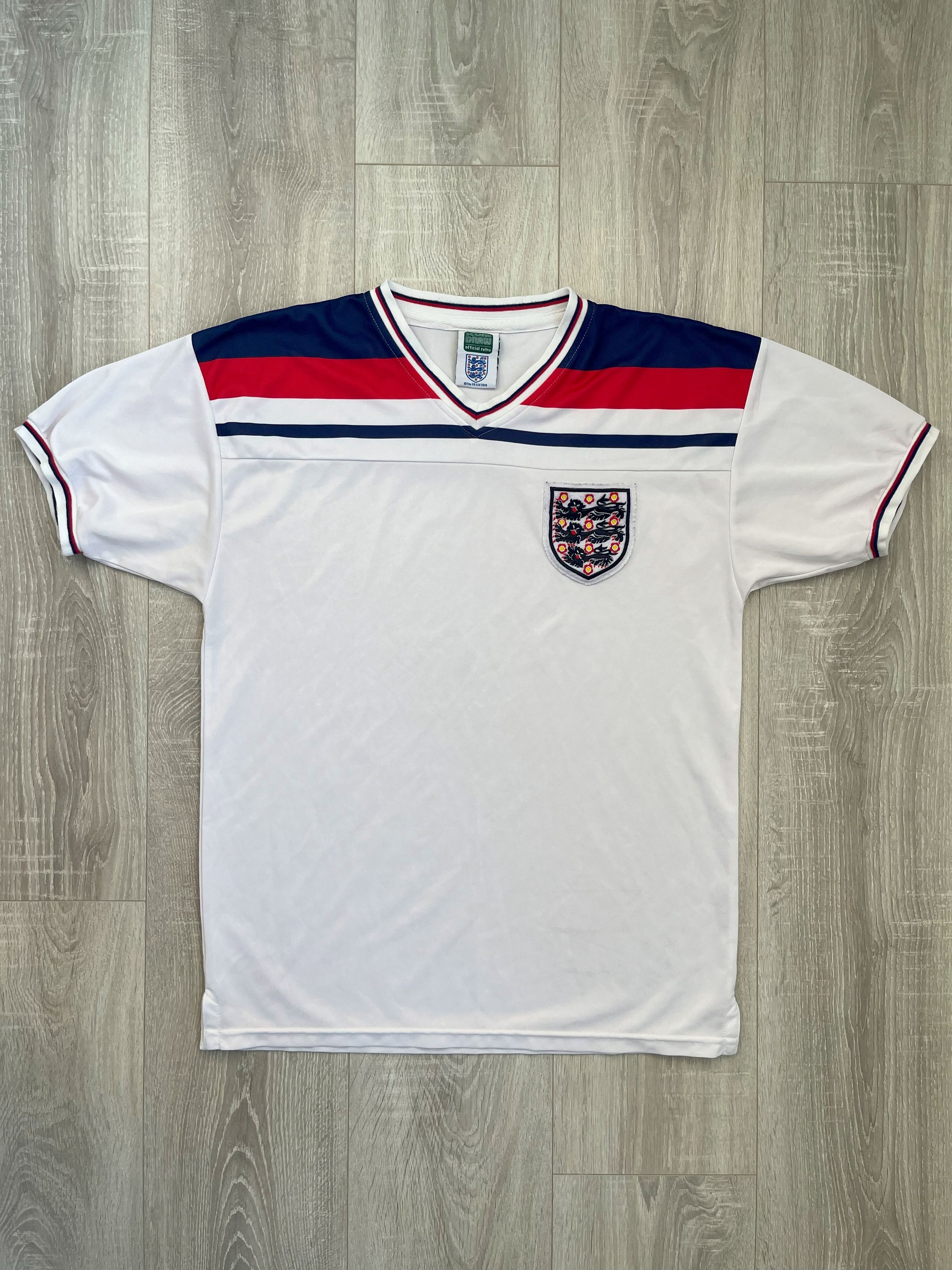 Soccer Jersey Score Draw Oficial Retro England Football Team ...