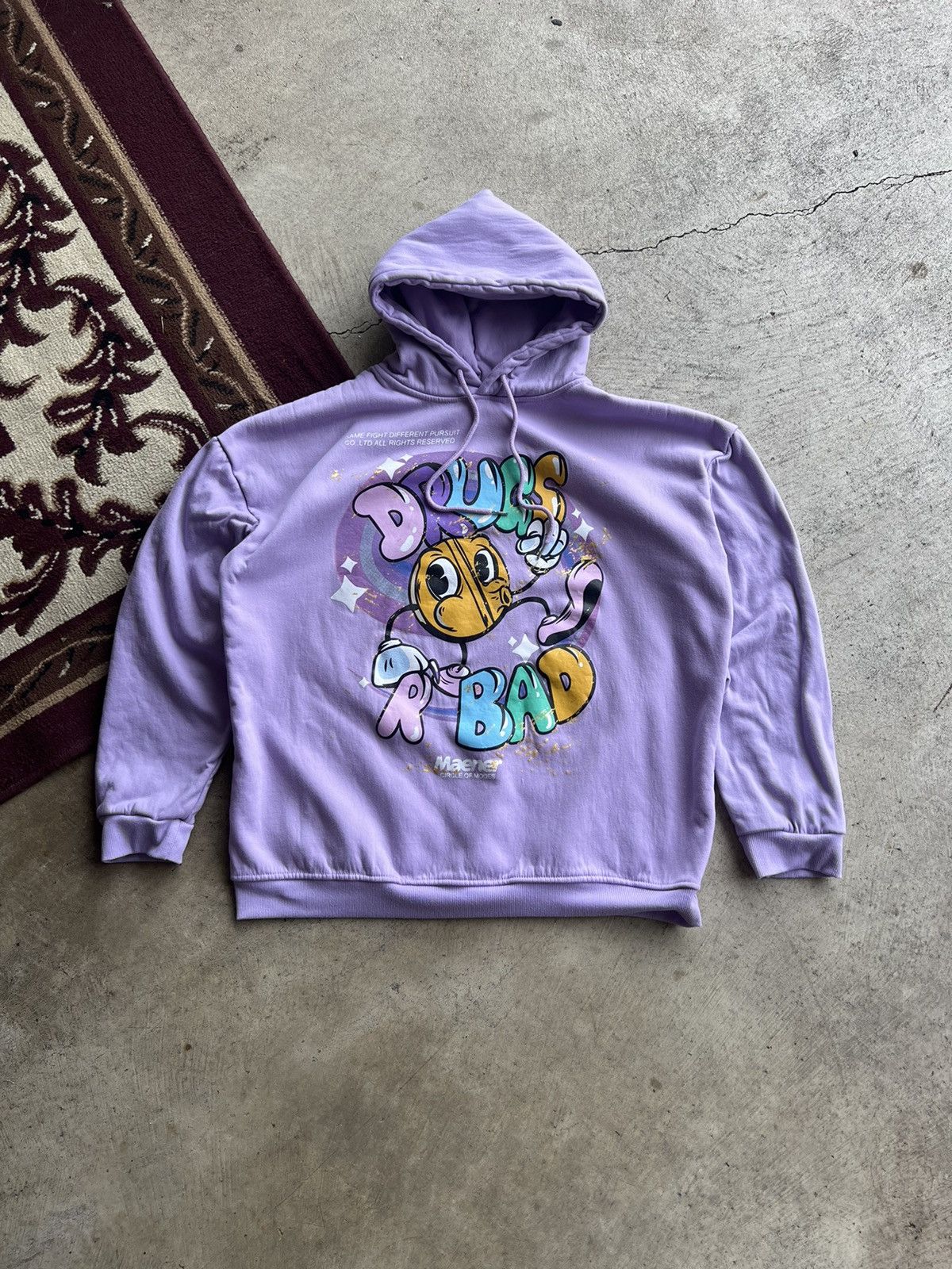 Vintage Drugs R Bad Hoodie | Grailed