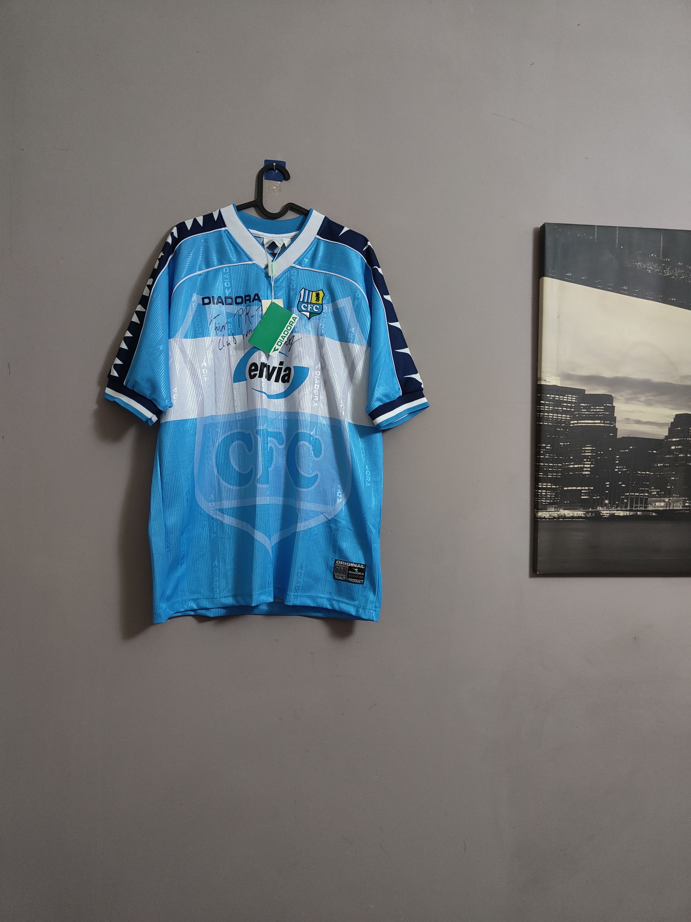 Diadora × Soccer Jersey × Vintage 00/01 Vintage Chemnitzer FC Home ...