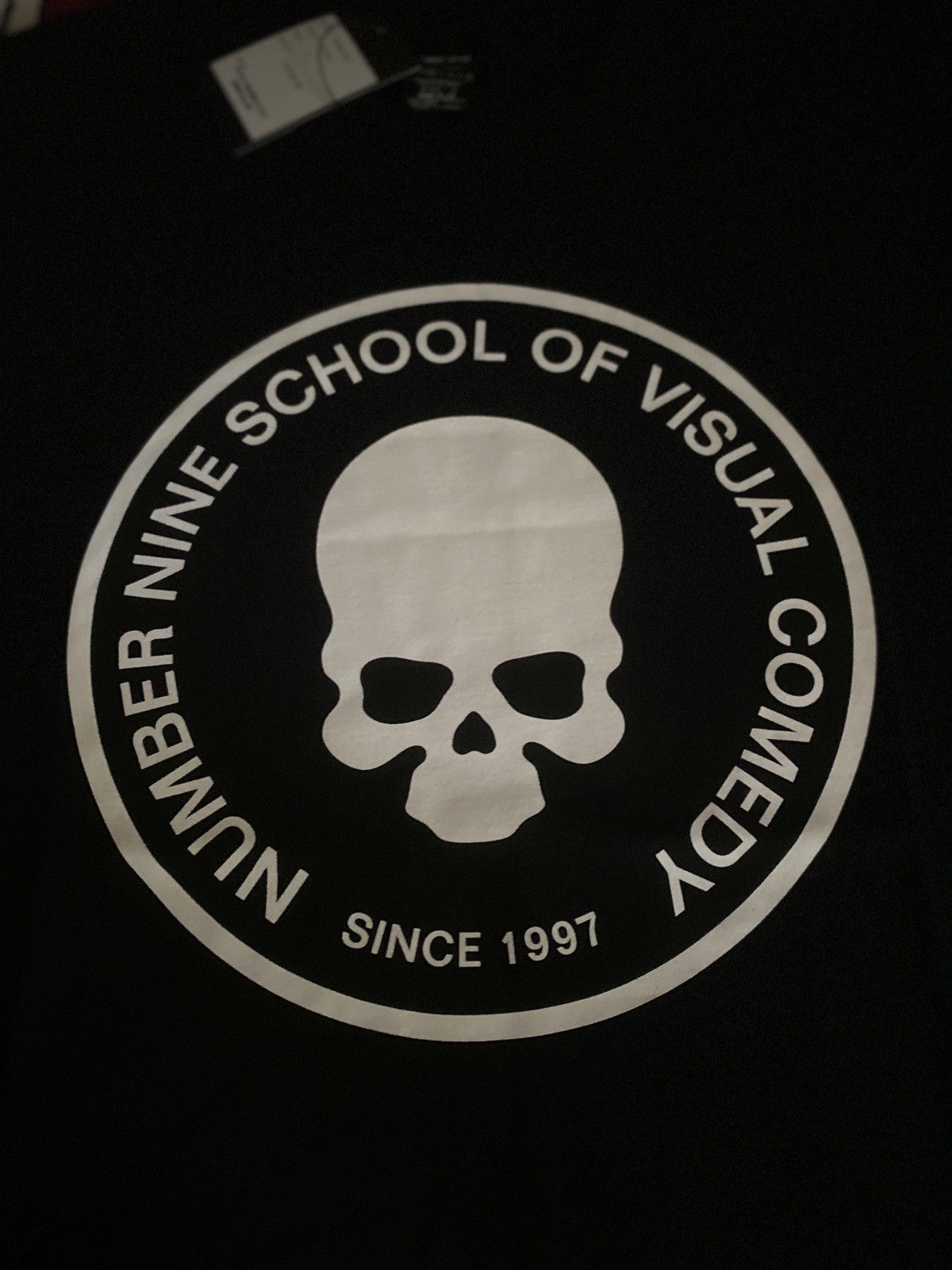 Number (N)ine Number nine black sovc tee skull | Grailed