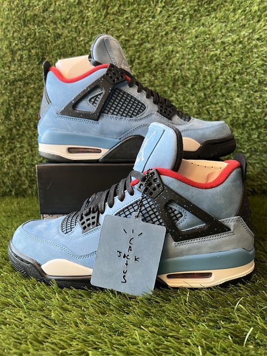 Nike Jordan 4 Retro x Travis Scott Mid Cactus Jack | Grailed