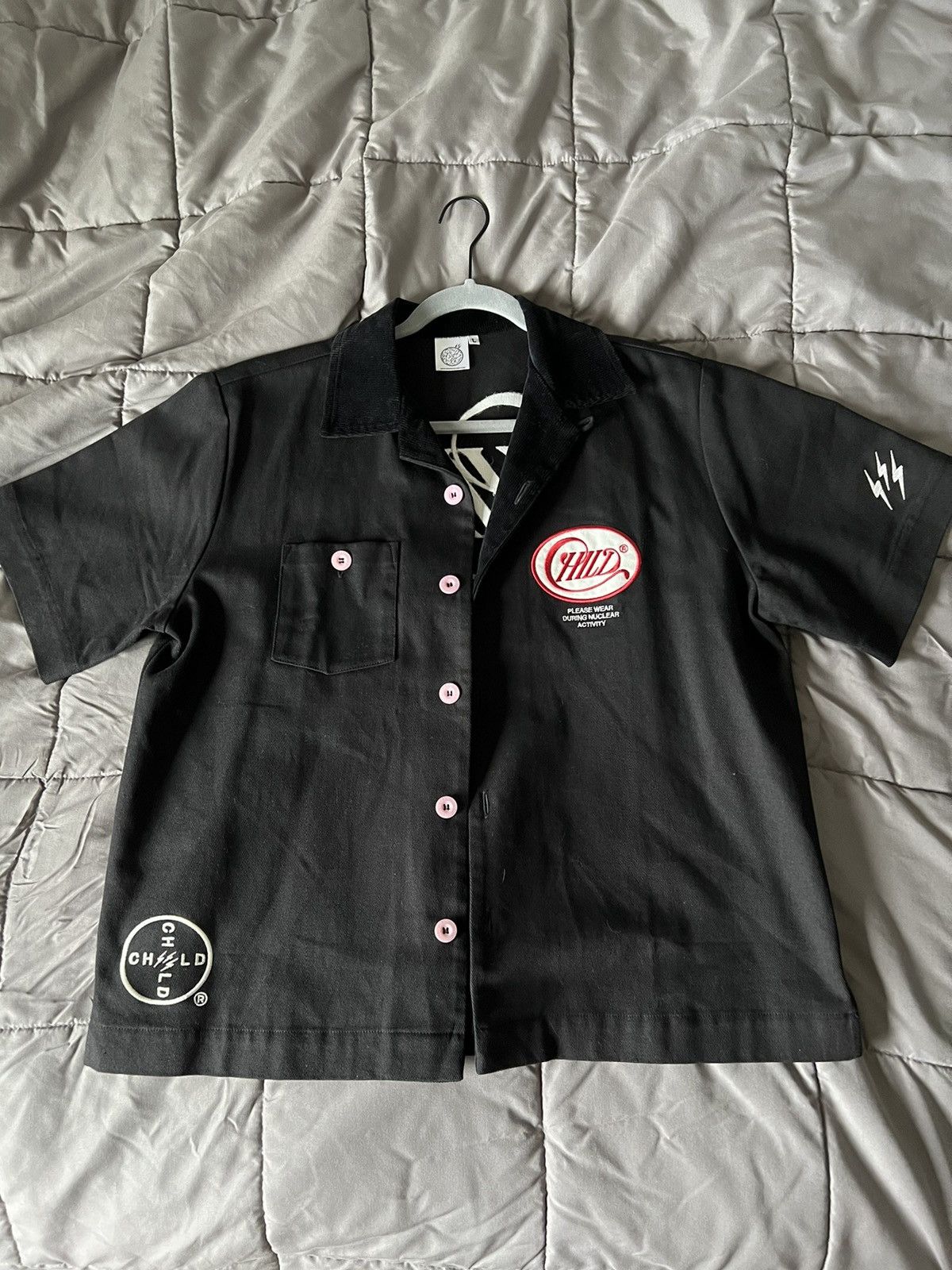 Streetwear Brainchild (Brain Child) Nuclear Work Shirt | Grailed