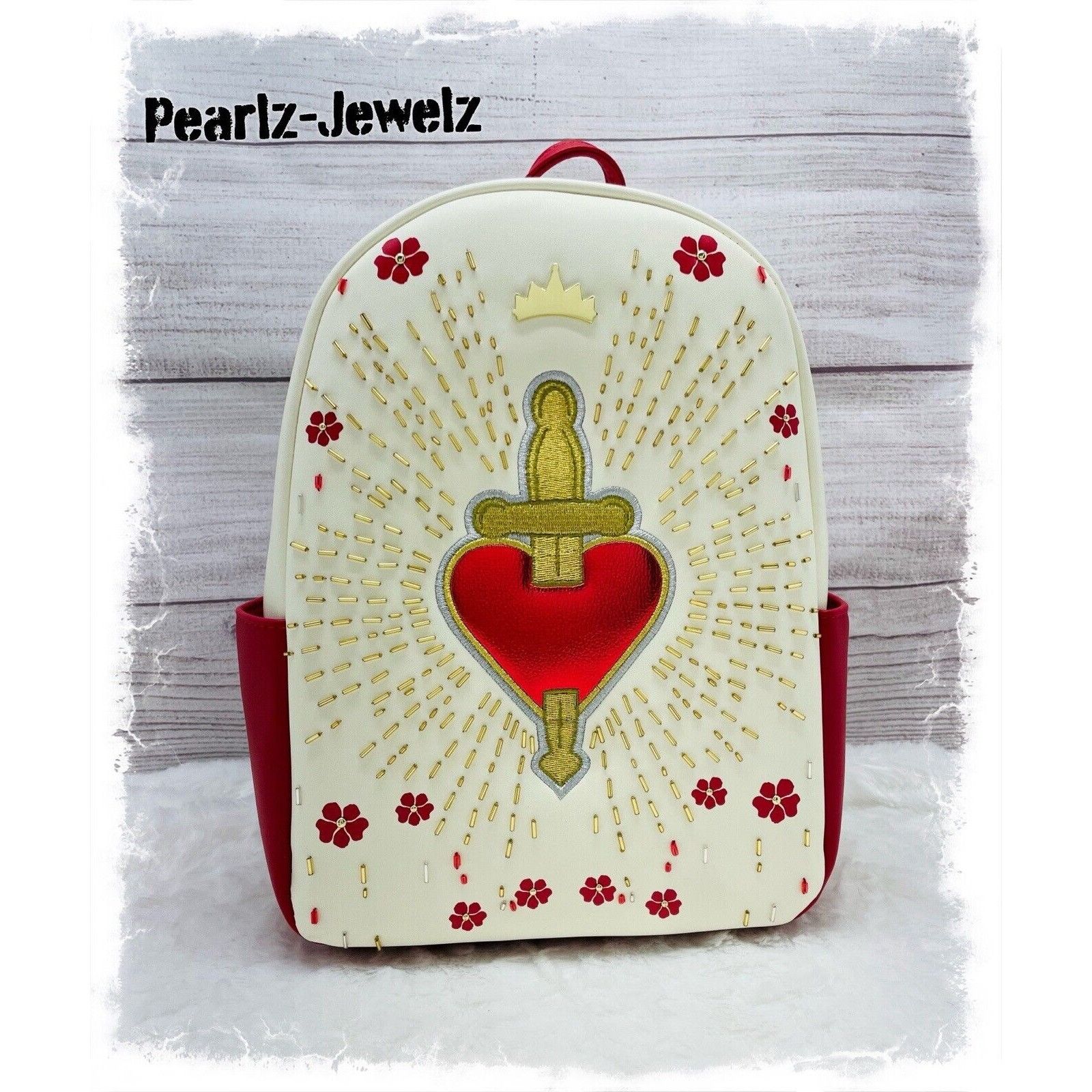 Disney Loungefly Snow White & the Seven Dwarves Evil Queen White He ...
