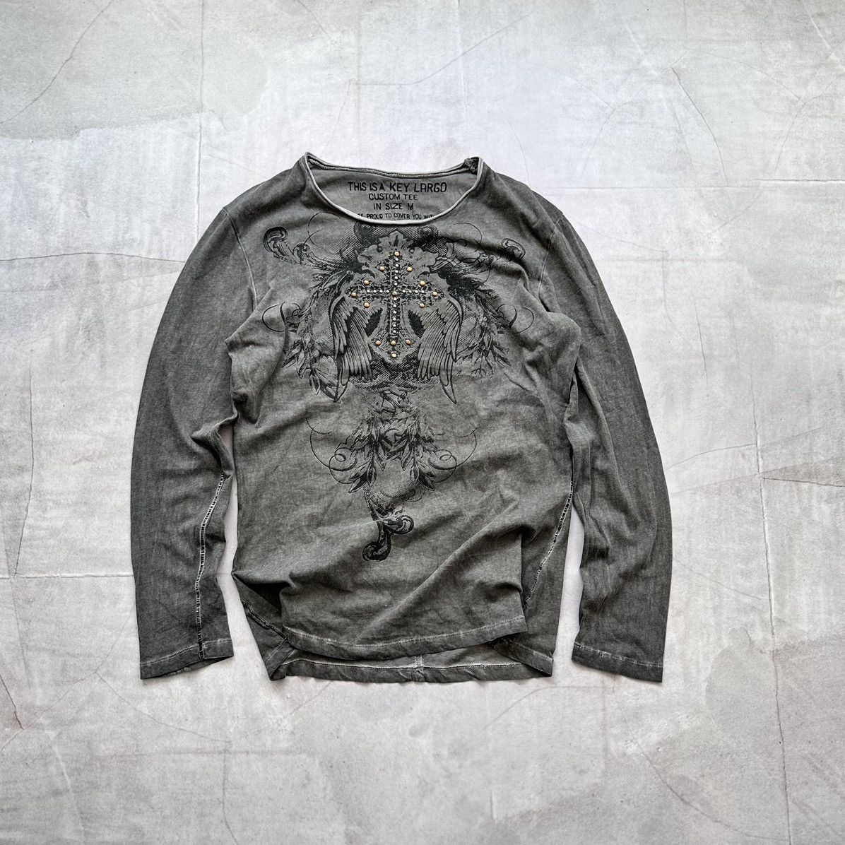 20471120 × Affliction × True Religion Japan Cross Julius Style Tribal ...