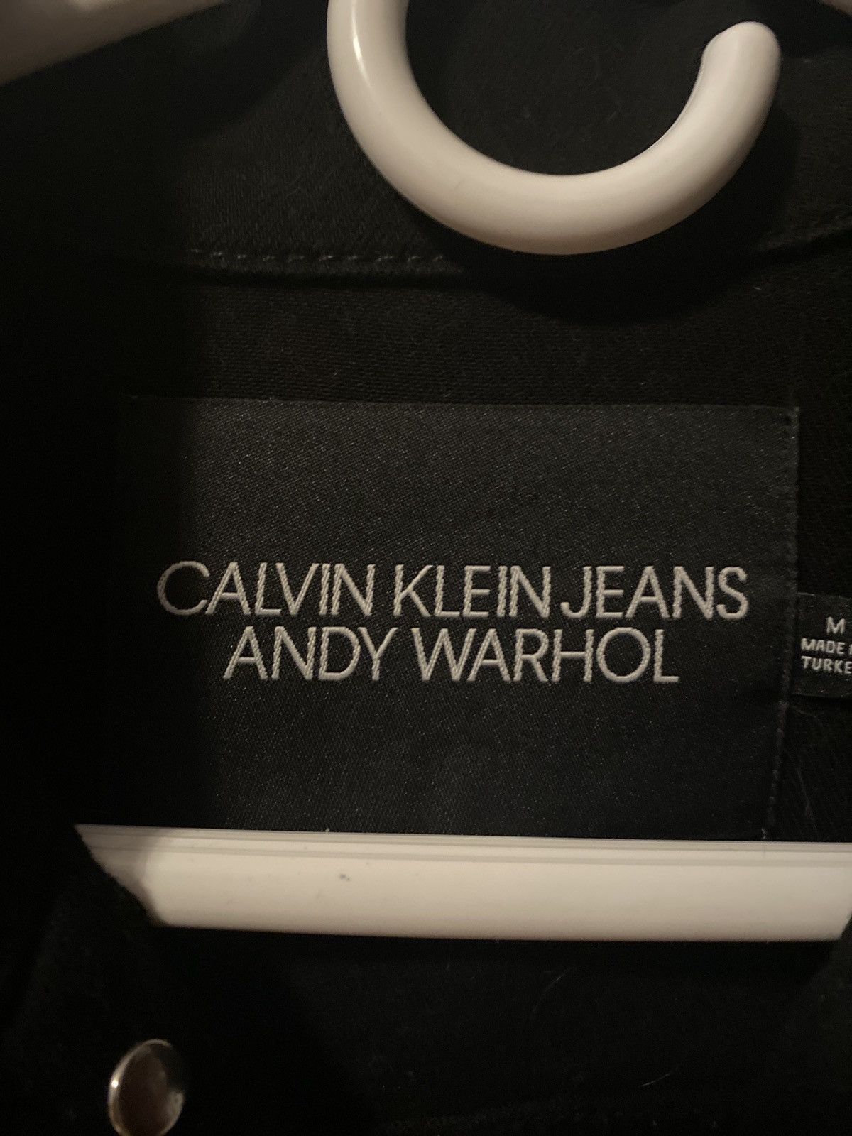 Calvin Klein Clavin Klien x Andy Warhol Horses Denim Jacket | Grailed