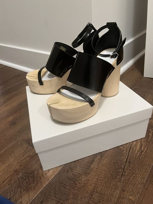 Maison Margiela Maison Margiela SS22 Runway Tabi Clog Platform Sandals ...