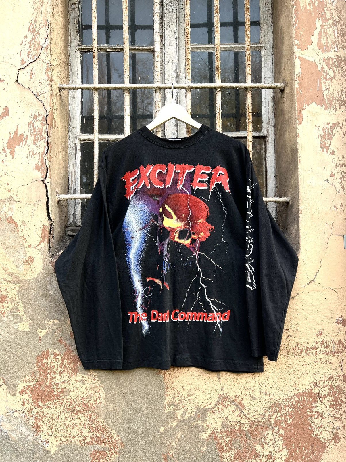 Band Tees × Very Rare × Vintage Exciter 1997 The Dark Command Metal ...