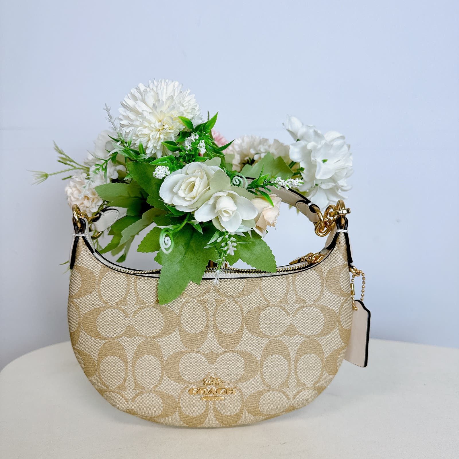 Coach Coach CM273 Mini Payton In Signature Canvas IN LIGHT KHAKI | Grailed