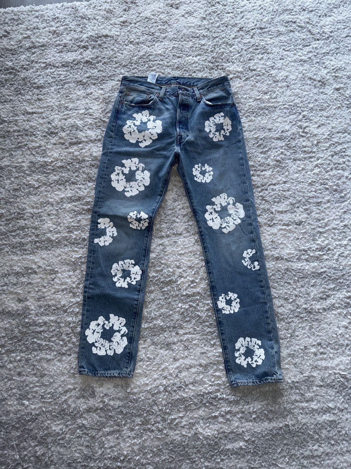 DENIM TEARS Flower denim | Grailed