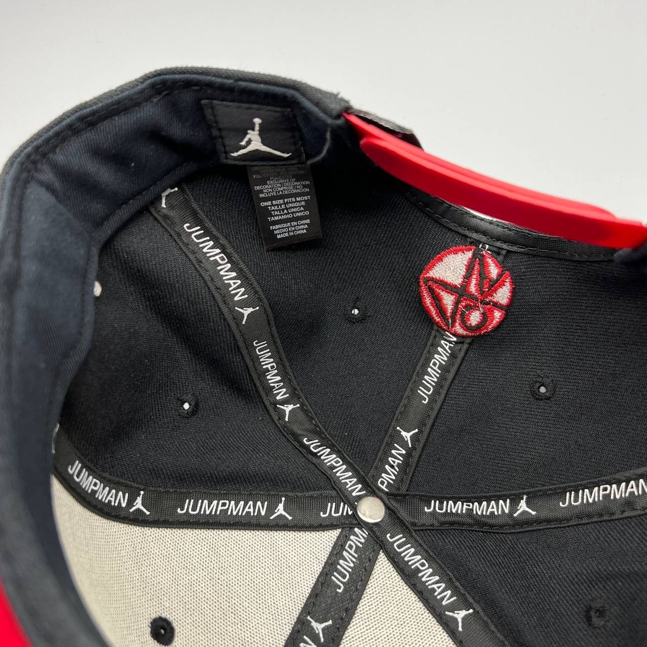Jordan Brand Air Jordan Hat Men Black Red Jumpman Spike 40 Snap Back ...