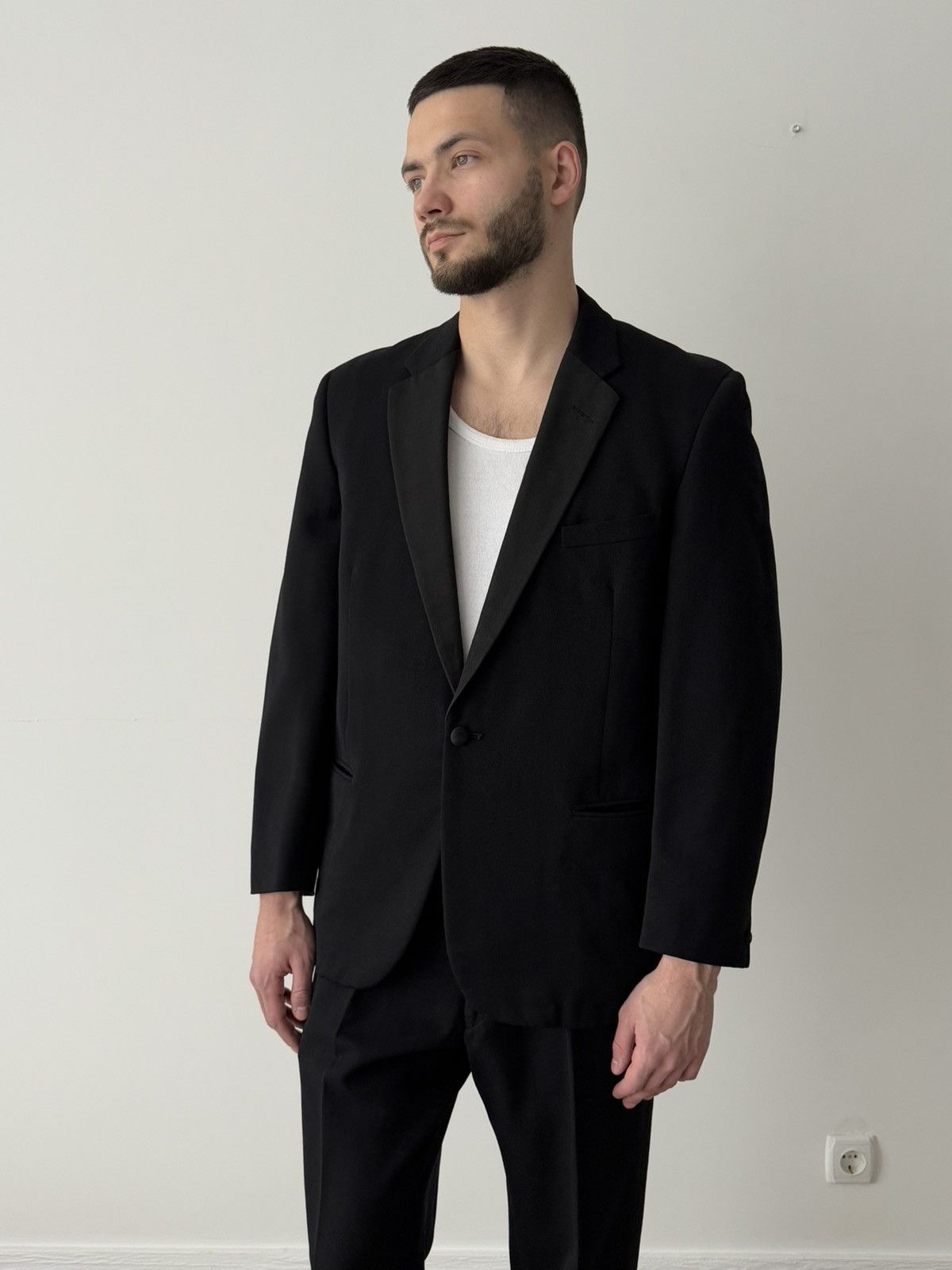 DAKS × Vintage 1940s Daks by Simpson Tailored Tuxedo Two Piece Wool ...