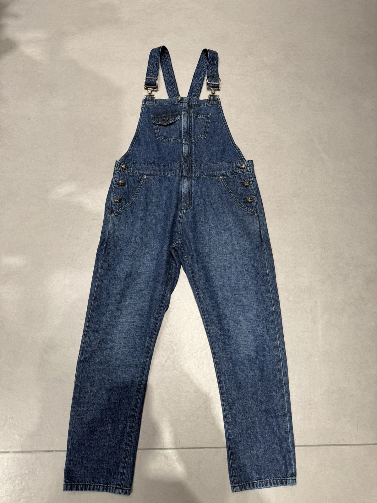 Chrome Hearts Chrome hearts Denim Jeans overalls | Grailed