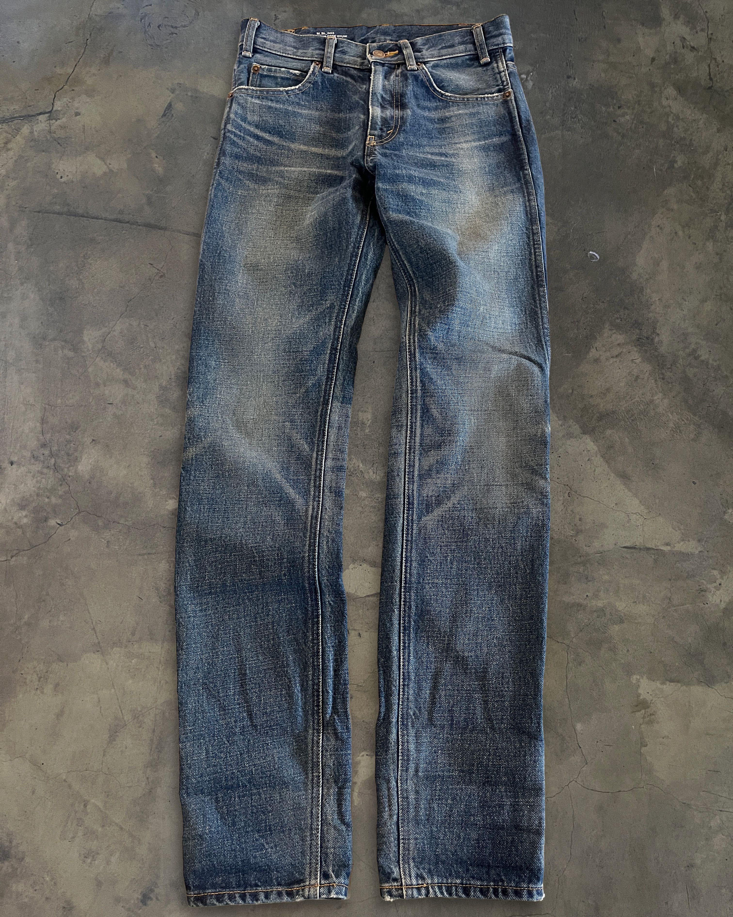Celine × Hedi Slimane CELINE SS2020 LOU WASH DENIM | Grailed
