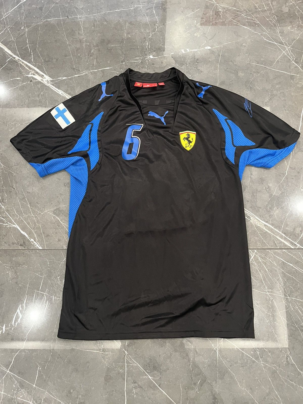 Ferrari × Puma Puma x Ferrari Jersey F1 Formula 1 Racing Finnish ...