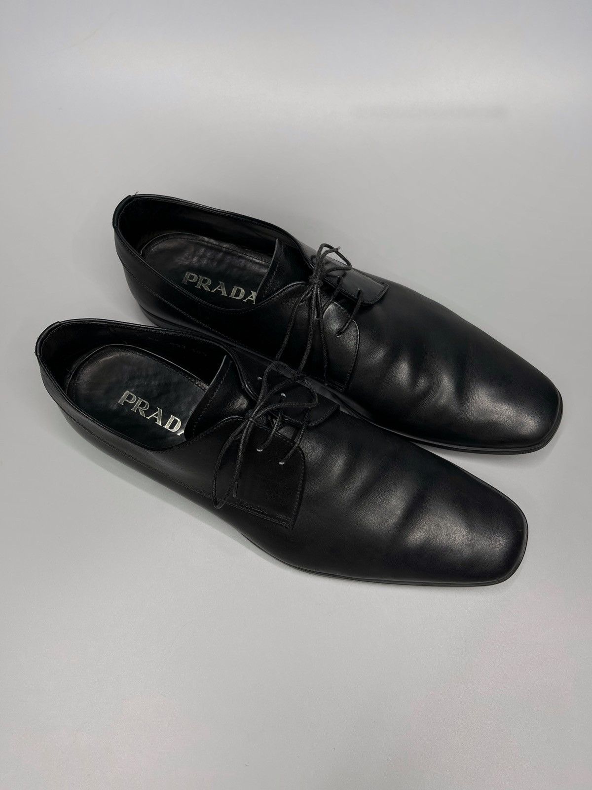 Luxury × Prada Prada Leather Formal Shoes | Grailed