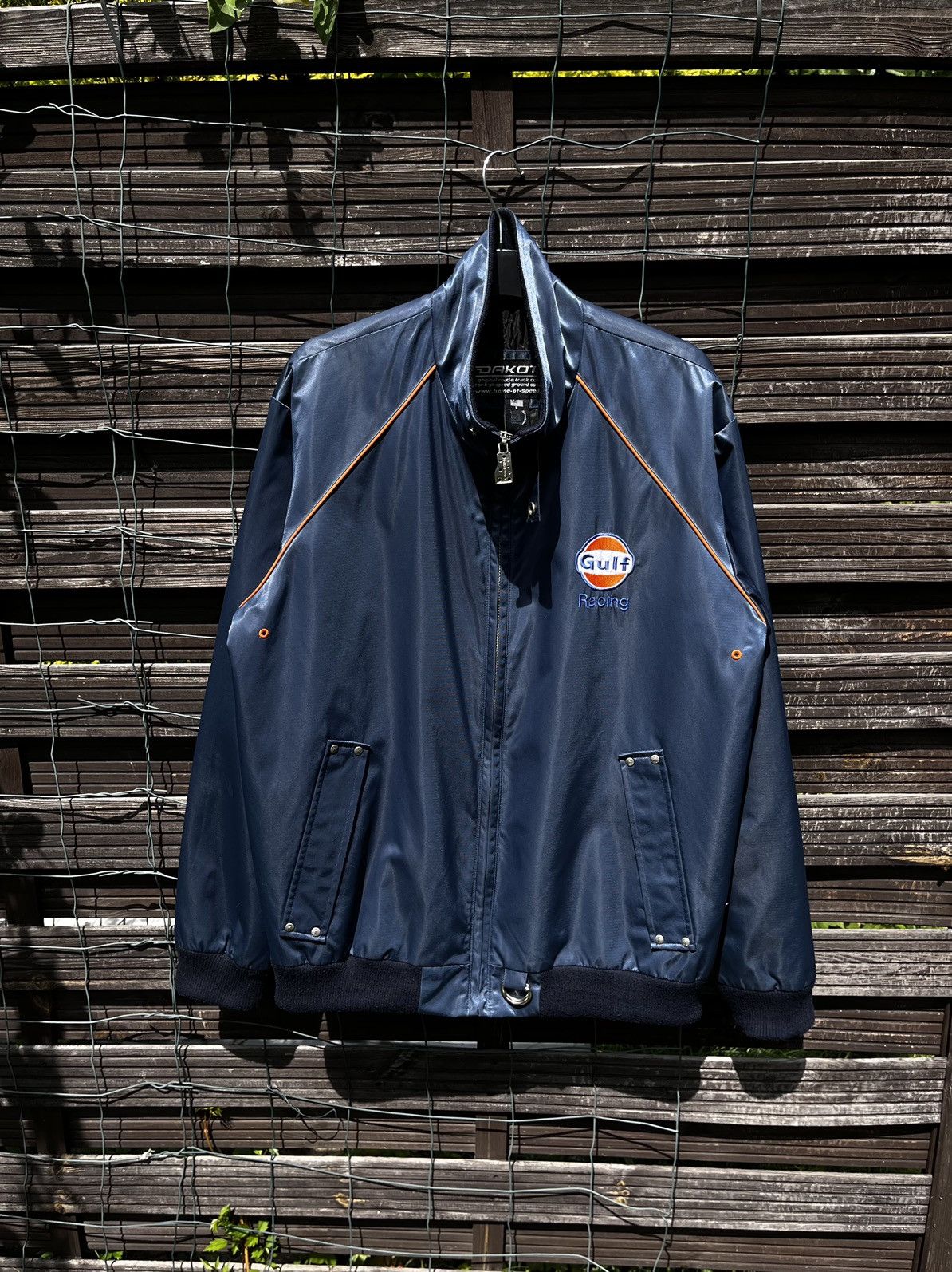 NASCAR × Racing × Vintage 🏎️ RARE DAKOTA GULF FORMULA RACING BOMBER ...