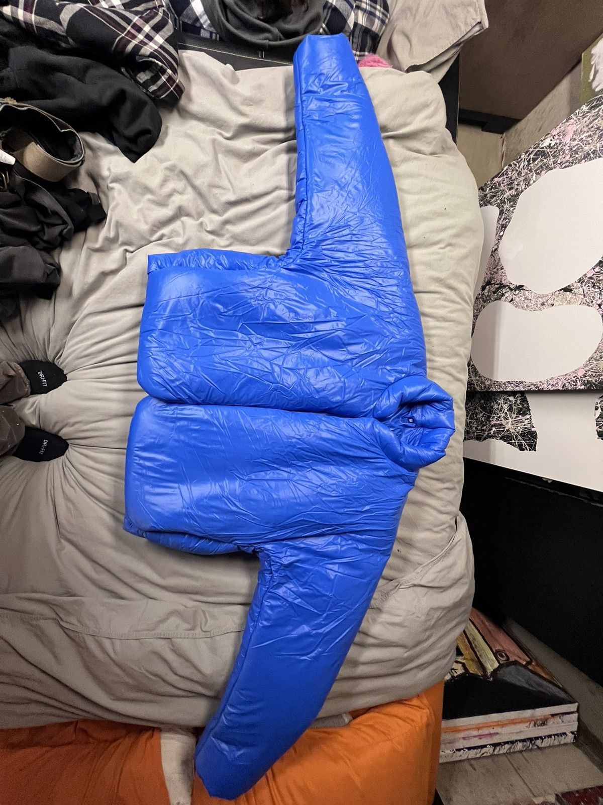 Gap × Kanye West YZY X GAP ROUND JACKET - BLUE | Grailed