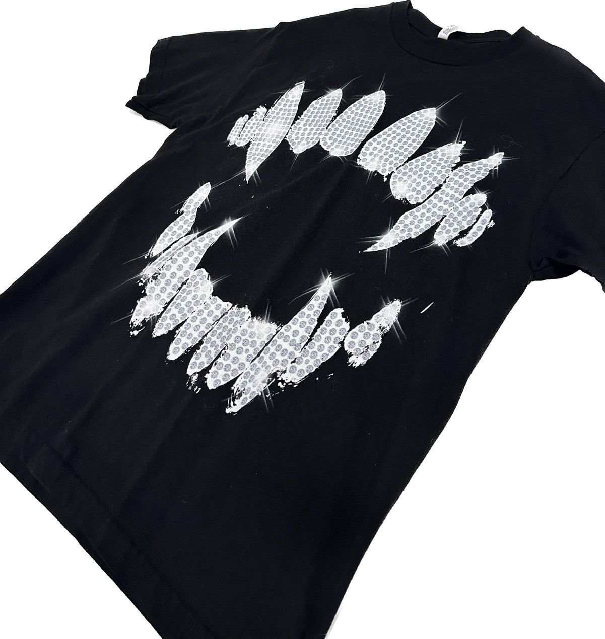 Japanese Brand × Streetwear Large Vampire Grill Teeth Graphic TShirt ...