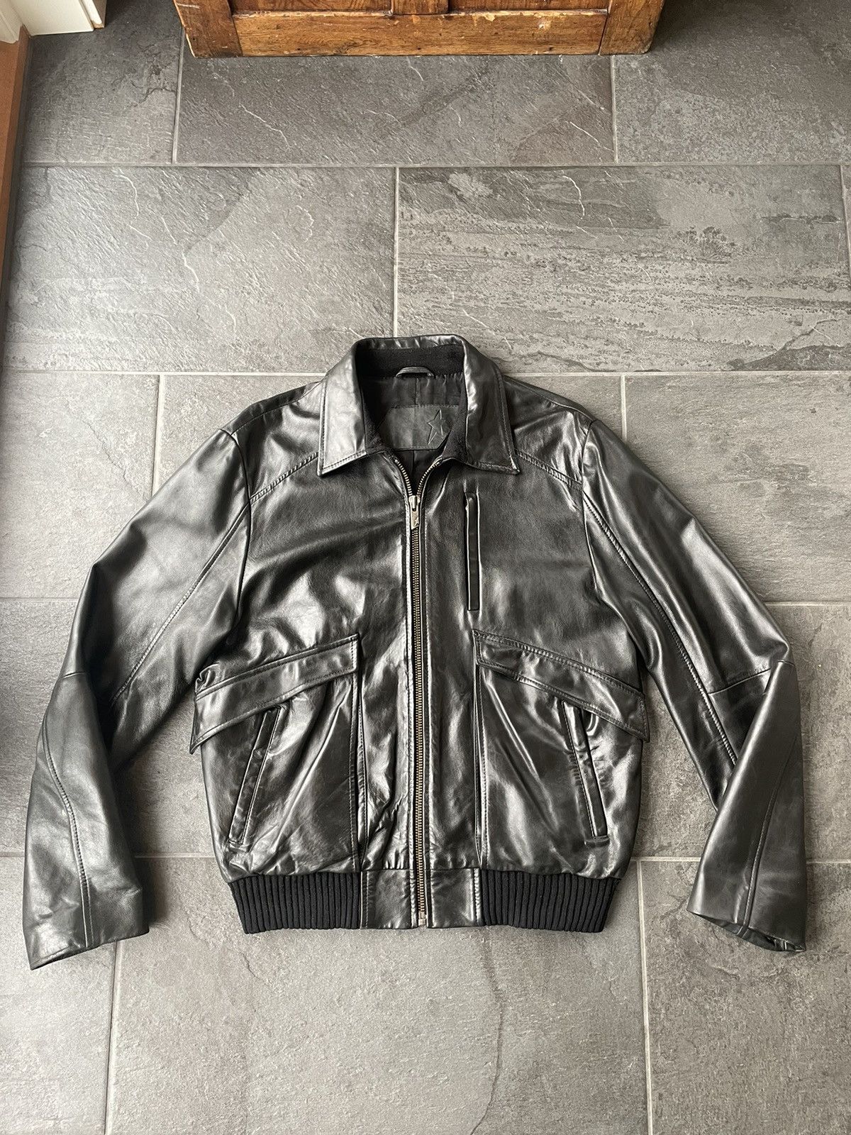 Thierry Mugler Thierry Mugler bomber/aviator jacket | Grailed