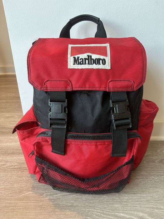 Vintage Vintage Marlboro 90s Backpack | Grailed