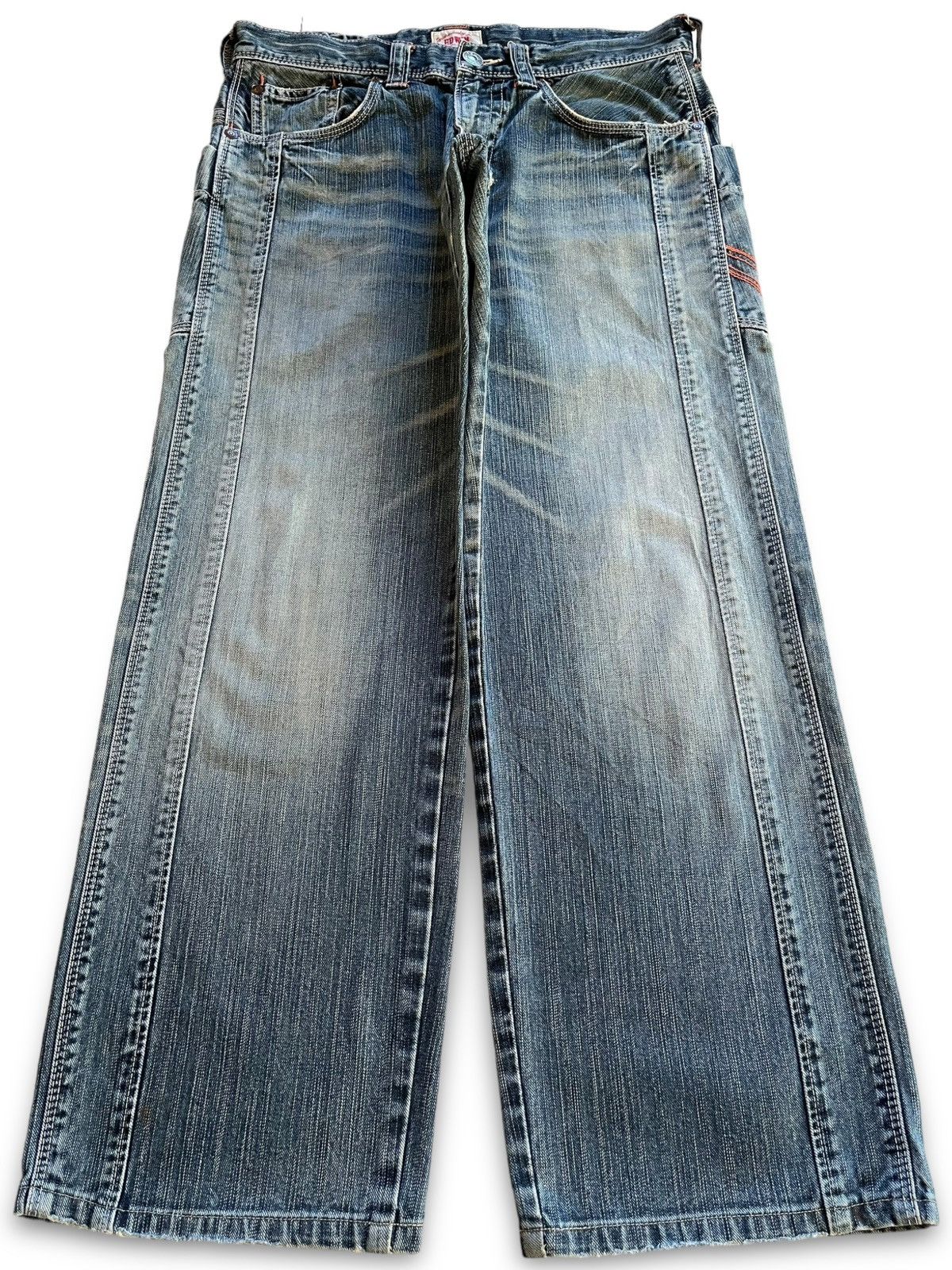 Edwin Vintage Japanese Edwin XV Faded Wash Style Baggy Jeans | Grailed