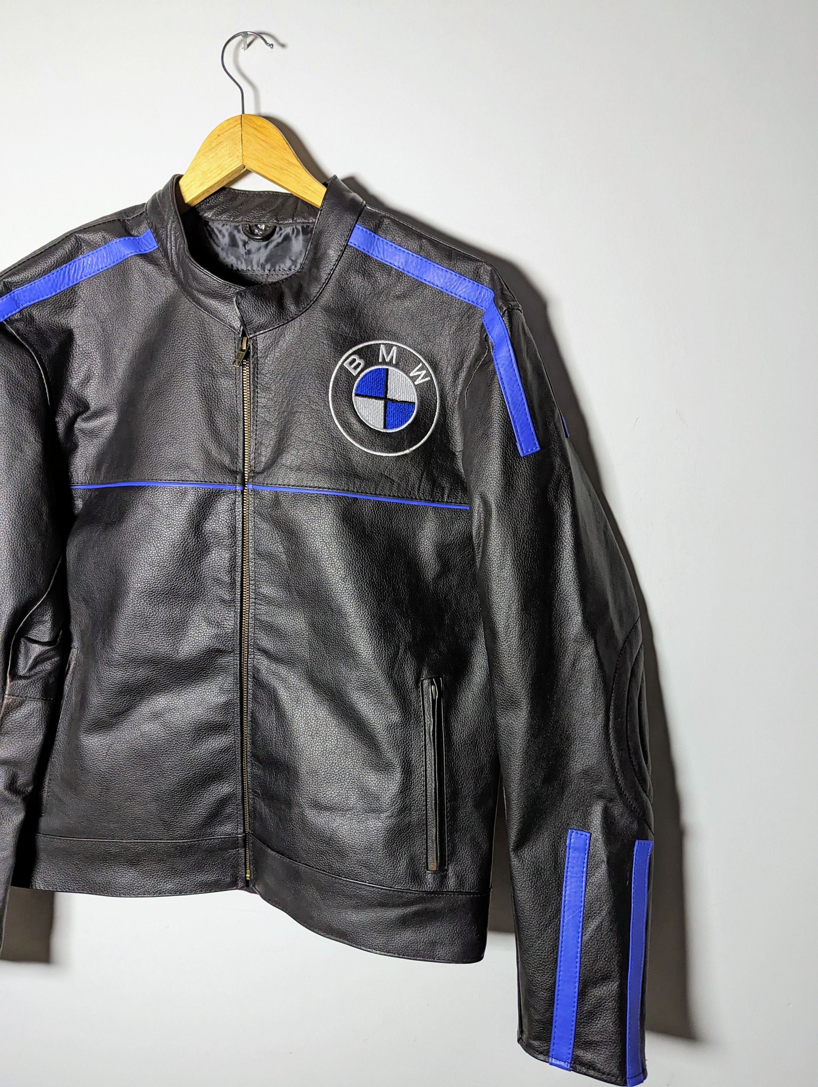 Bmw × Leather Jacket × Streetwear 🔥BMW🔥 ALL BLACK STREETWEAR LEATHER JACKET RARE | Grailed