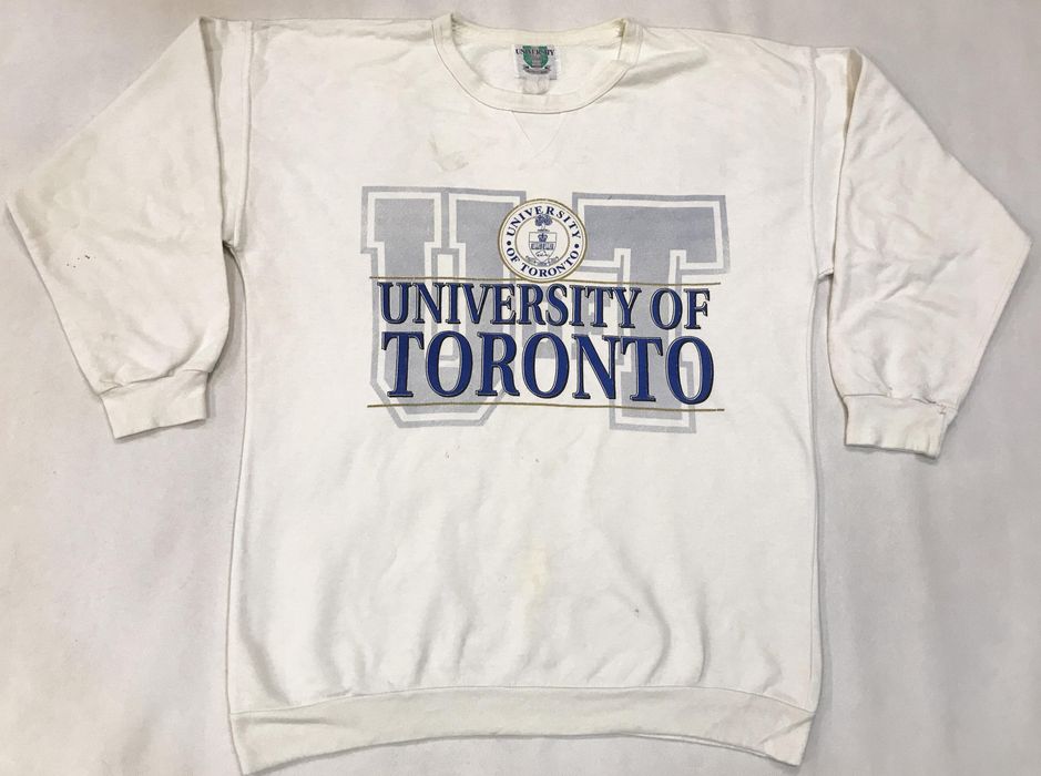 Vintage Vintage University of Toronto College Crewneck Sweatshirt | Grailed