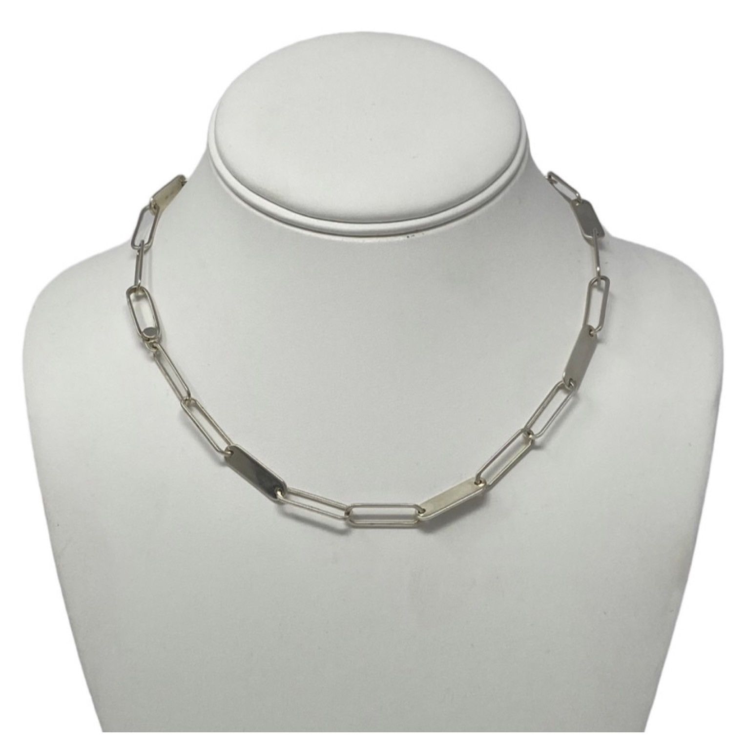 Gucci Gucci 925 Silver Paperclip Necklace | Grailed