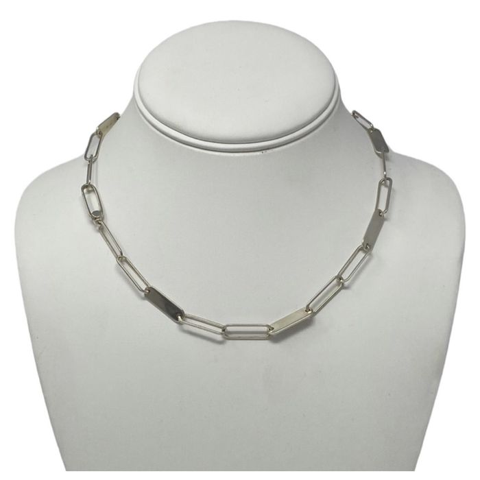Gucci Gucci 925 Silver Paperclip Necklace | Grailed