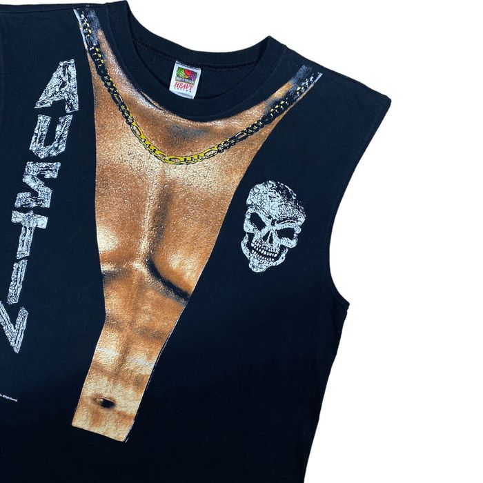 Vintage STONE COLD STEVE AUSTIN VEST T SHIRT | Grailed