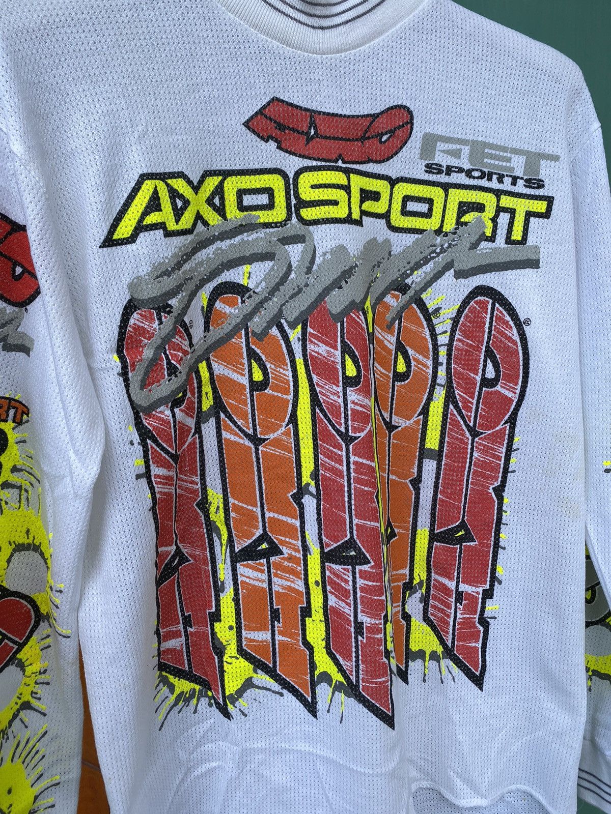Jersey × Sportswear × Vintage Vintage Axo Sport Motocross Jersey 1991 ...