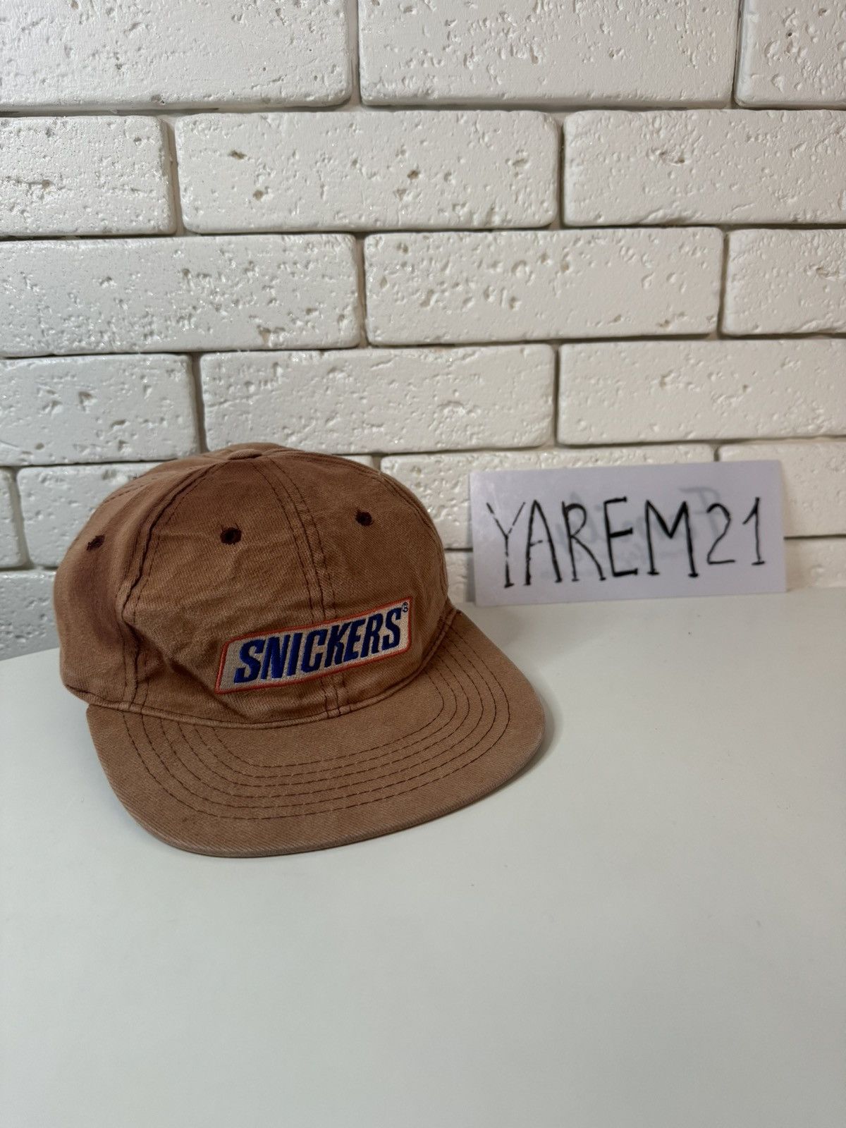 Stickers × Streetwear × Vintage Snickers vintage cap hat | Grailed