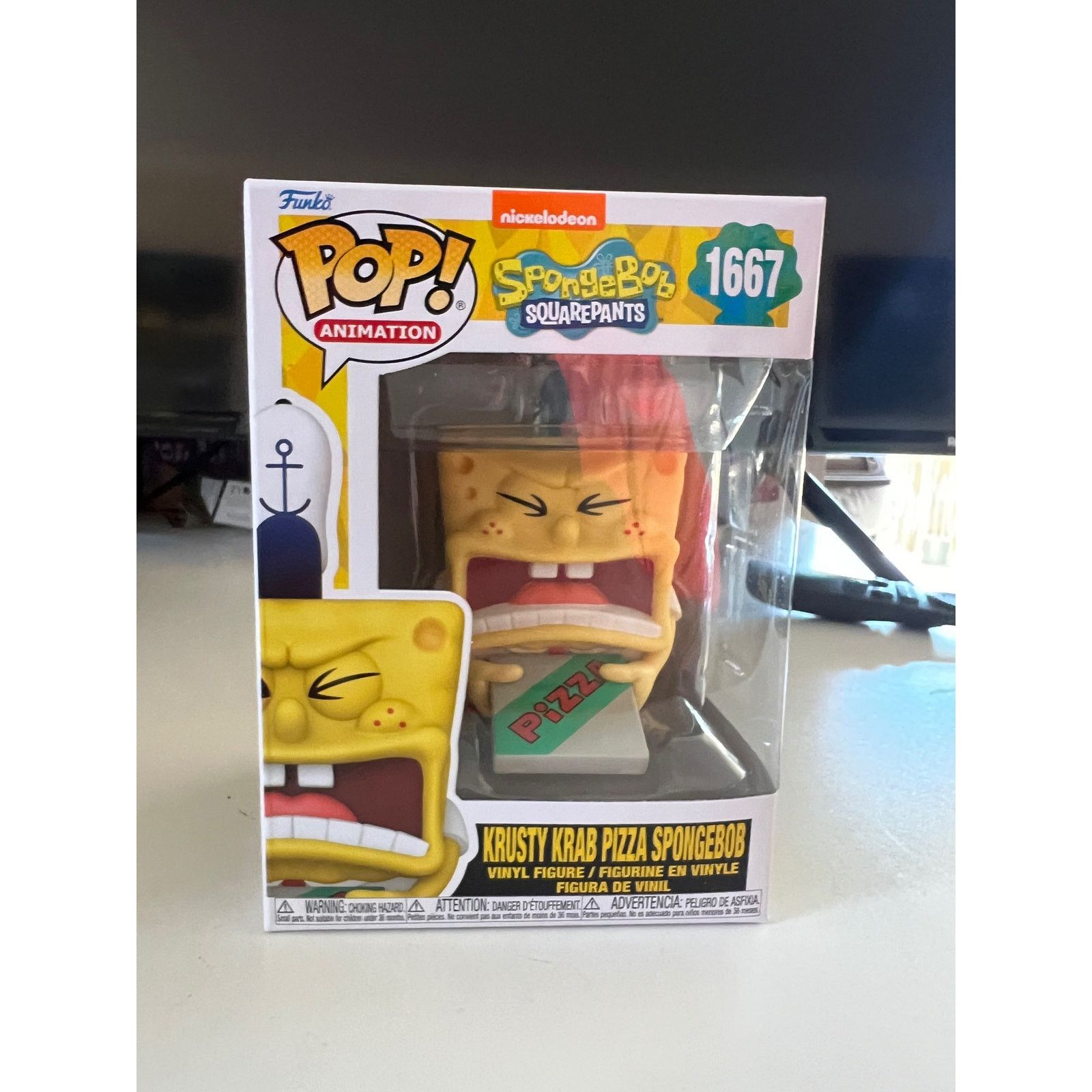 Nickelodeon Krusty Krab Pizza Spongebob Squarepants Funko Pop #1667 ...