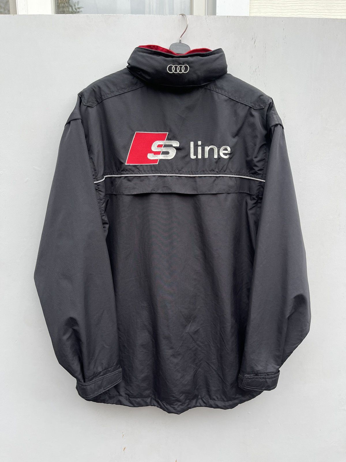 Vintage 2000s Audi S-Line Racing Nylon 2in1 Transformer Vest/Jacket ...