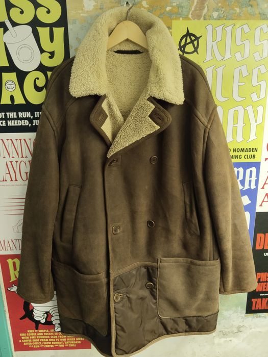 Kenzo Vintage Kenzo Homme Shearling Jacket | Grailed