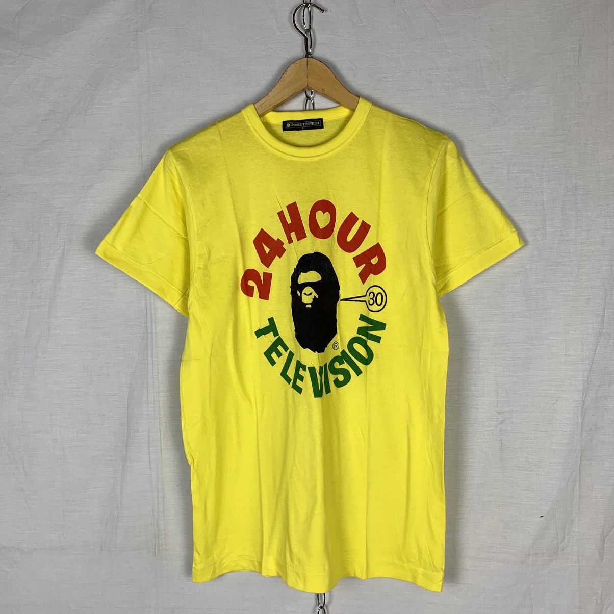 Bape 24 Hour Television Bape Tshirt | Grailed